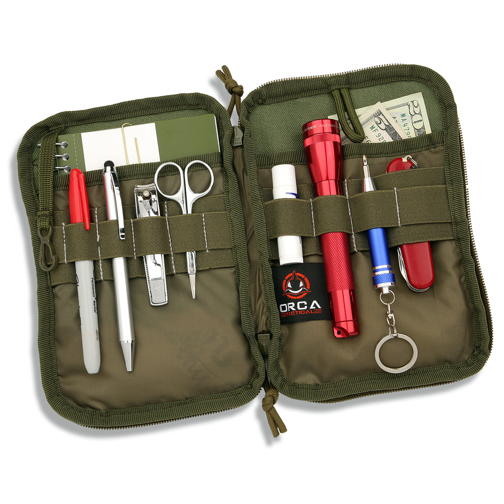 Orca Tactical MOLLE Gadget EDC Utility Pouch, ODGREEN – Orca Tactical Gear
